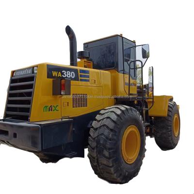 China Used Komatsu WA380 Wheel Loader 16ton 3m3 Bucket 2016 Low Hours 0-2000h for sale