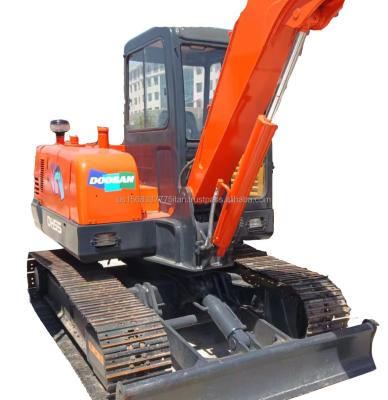 China Second Hand DOOSAN DH55 Excavator 6 Ton 0.3M3 Bucket Original Hydraulic Cylinder for sale