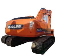 China DOOSAN DH220 Excavator 20 Ton 1.18 M³ Bucket Hydraulic Construction Machine 2016 for sale