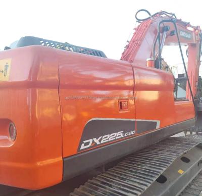 China DOOSAN DH225 Excavator 23 Ton 1.2m3 Bucket 127kw Engine Low Hours 2016 for sale