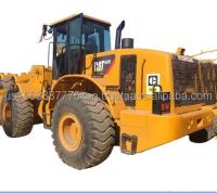 China Used Cat 966H Wheel Loader 2016 26ton 4.2m3 Bucket Original Hydraulic Pump for sale
