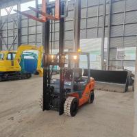 China Used Toyota 8F30 Diesel Forklift 3 Ton Capacity 1000mm Fork Length 2016 for sale