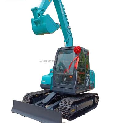 China Kobelco SK75-8 Used Hydraulic Crawler Excavator 0.4M³ Bucket 2016 42kW for sale