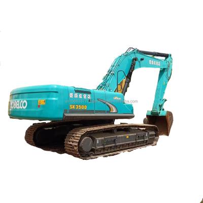 China Second Hand Kobelco SK350 Excavator 36 Ton 2016 Original Hydraulic Valve 0-2000 Hours for sale