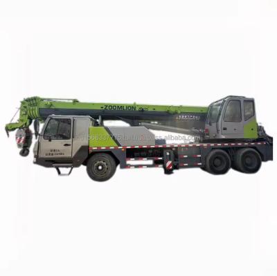 China Used Zoomlion 25 Ton Crane 2016 100kw Engine Excellent Performance 4.5 Ton Max Lifting Load for sale