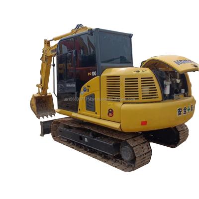China Komatsu PC100 Used Excavator 10 Ton Operating Weight 0.53m3 Bucket China for sale