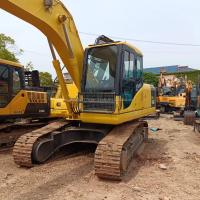 China Used Komatsu PC160 Hydraulic Excavator 16 Ton Crawler Excavator 0-2000 Hours for sale