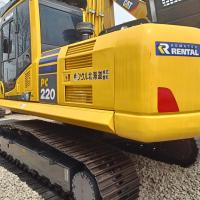 China Used Komatsu PC220 Hydraulic Crawler Excavator 22 Ton 2016 0-2000 Hours Original Pump for sale