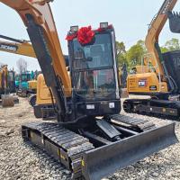 China Used Sany SY60C 7 Ton Excavator 0.28M³ Bucket Original Hydraulic Cylinder for sale