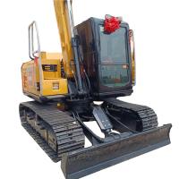 China Used Sany SY95 Mini Excavator 7 Ton 0.32M³ Bucket Original Hydraulic Pump for sale