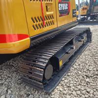 China SANY SY95C Used Excavator 2016 7 Ton 0.32m3 Bucket Rubber Track Good Condition for sale