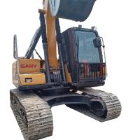 China SANY SY135C 73 kW Hydraulic Excavator 13000 kg Earth Moving Digger Machine for sale