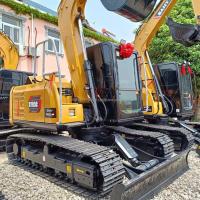 China 2016 SANY SY95C 9 Ton Excavator 0.38m3 Bucket Low Hours ISUZU Kawasaki Pump for sale