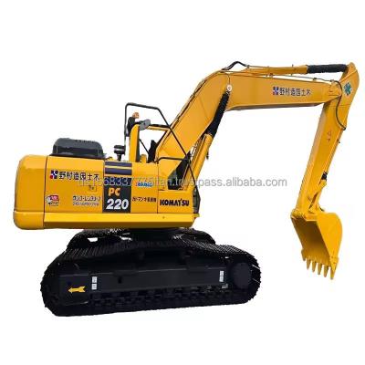 China Komatsu PC220 Hydraulic Crawler Excavator 20 Ton 1.2M3 Bucket Capacity 2024 for sale