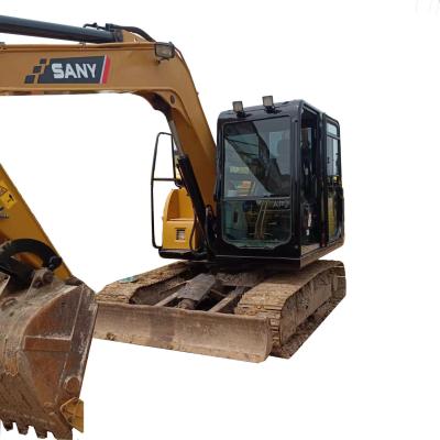 China SANY SY135C Used Hydraulic Mini Excavator 15 Ton 0.6m3 Bucket 2016 Low Hours for sale