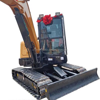 China Sany SY60C Used Excavator 6 Ton 0.28m3 Bucket Original Hydraulic Valve for sale