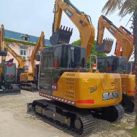China Original SANY SY75C Hydraulic Pump 2016 Second Hand Mini Excavator 9 Ton 43 kW for sale