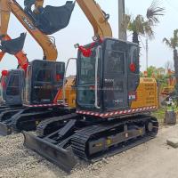 China Original SANY SY75C Hydraulic Pump 2016 Second Hand Mini Excavator 9 Ton 43 kW for sale