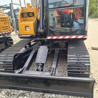 China Original SANY SY75C Hydraulic Pump 2016 Second Hand Mini Excavator 9 Ton 43 kW for sale