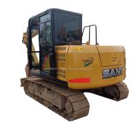 China SANY SY75C Pro Excavator 9 Ton with Original Hydraulic Pump 43 kW for sale