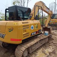 China Used Sany SY75C Pro Excavator 9 Ton 0.32m3 Bucket 0-2000 Hours Original Hydraulic Valve for sale