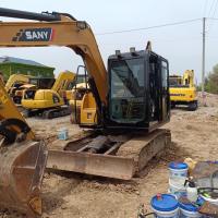 China Used Sany SY155C Excavator 15 Ton 2016 Original Hydraulic Pump 0.55m3 Bucket for sale