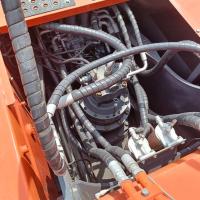 China Used Hitachi ZX350 Crawler Excavator 2016 33ton Original Hydraulic Pump 202kw for sale
