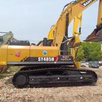 China 2016 SANY SY485H Used Excavator 48 Ton 2.23m3 Bucket Low Hours for sale