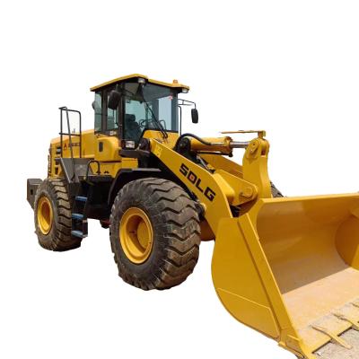 China 20ton Operating Weight Second Hand Lingong 956F Loader with Original Weichai Engine for sale