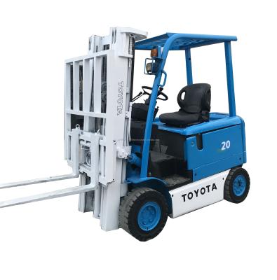 China Used Toyota 2 Ton Forklift 2016 Model 49kw Engine for Warehouse Operations for sale