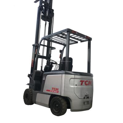 China TCM 25 2.5 Ton Used Forklift 2016 49 kW Diesel Engine for Sale for sale