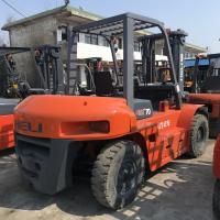 China Heli 70 7 Ton Used Forklift 49kw Diesel Engine for Building Material Shops for sale