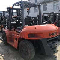 China Heli 70 7 Ton Used Forklift 49kw Diesel Engine for Building Material Shops for sale