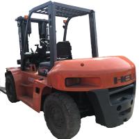 China Used Heli 7 Ton Diesel Forklift 2016 Low Hours 0-2000h for Warehouse for sale