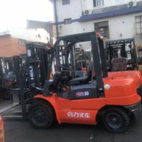 China Used Heli Diesel Forklift 3 Ton CPCD30 48kw 2016 Low Hours 0-2000h for sale