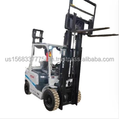 China TCM 3 Ton Used Forklift 2016 45 kW Diesel Engine YGB Series High Performance for sale