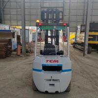 China TCM 3 Ton Used Forklift 2016 45 kW Diesel Engine YGB Series High Performance for sale