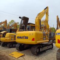 China Komatsu PC130 Excavator 48 kW 13 Ton Used 2016 Secondhand Machinery in Shanghai Good Condition for sale