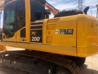 China Original Komatsu PC200 20 Ton Hydraulic Crawler Excavator 195kw 1.2m3 Bucket for sale