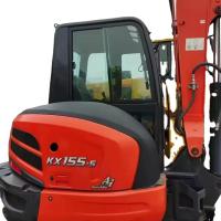 China Kubota KX U55 Excavator 5.5 Ton 2016 with Original Hydraulic Cylinder Low Hours 0-2000 for sale
