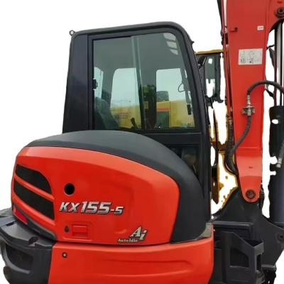China Kubota KX U55 Excavator 5.5 Ton 2016 with Original Hydraulic Cylinder Low Hours 0-2000 for sale
