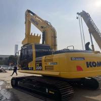 China Komatsu PC220 Used 22 Ton Hydraulic Crawler Excavator 2016 195kw Original Parts for sale