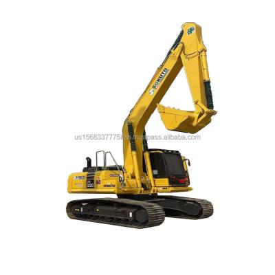 China Japan Used Komatsu PC220 Excavator 22 Ton 1.2m3 Bucket Original Hydraulic Pump for sale