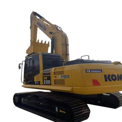 China Used Komatsu PC220 Excavator 22 Ton 2016 Low Hours 0-2000 Original Hydraulic Cylinder for sale
