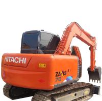 China Used Hitachi ZX70 Excavator 10 Ton 0.5m3 Bucket 2016 Low Hours 7000kg for sale
