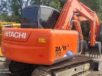 China Used Hitachi ZX70 Excavator 10 Ton 0.5m3 Bucket 2016 Low Hours 7000kg for sale