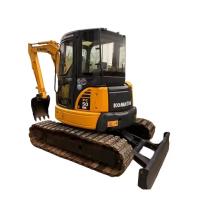 China 5 Ton Mini Crawler Excavator Hydraulic Pump 21kw Komatsu PC50 Engine 0-2000 Hours for sale