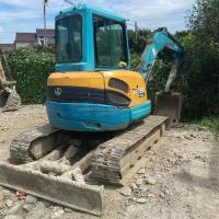 China Kubota KX155 Excavator 6 Ton 0.22m3 Bucket 2016 Used Engine Excellent Condition for sale