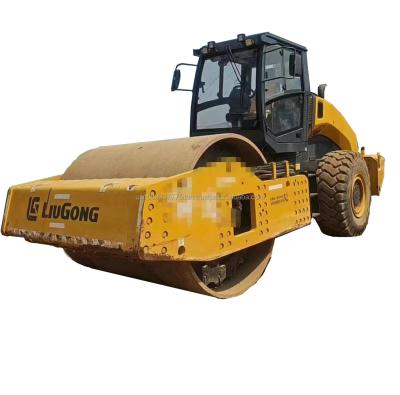 China Liugong 14 Ton Road Roller 103kw Engine Used Compactor for Building Material Shops for sale
