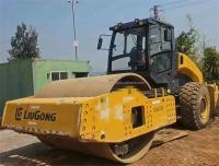 China Liugong 14 Ton Road Roller 103kw Engine Used Compactor for Building Material Shops for sale